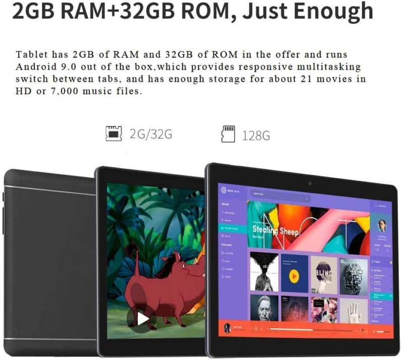 Lenovo Tablet 7 Inch Dual Sim