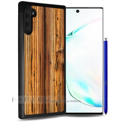 ( For Samsung Note 10 ) Back Case Cover AJH11206 Wood Timber Pattern | eBay