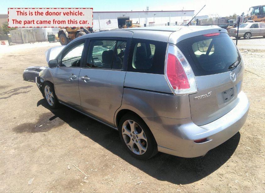 2006 - 2010 MAZDA 5 Hatchback Rear Back Bumper Cover Paint Code 38P ...