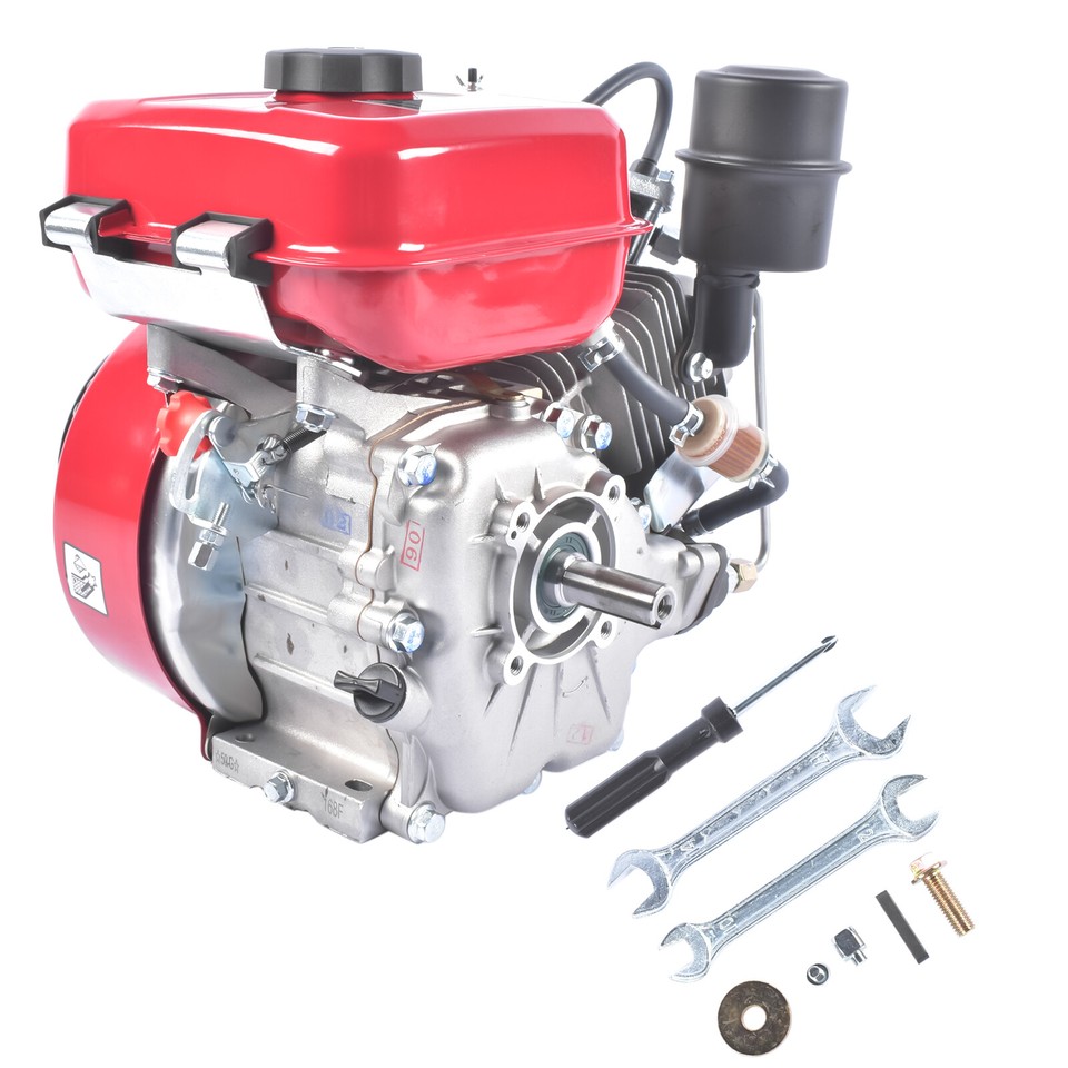 3HP 196CC 4 Stroke Diesel Engine 168F 2200W Heavy Duty Single Cylinder ...