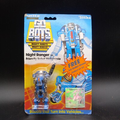 Night Ranger Friendly Robot Motorcycle Gobots 1984 Tonka Figure NEW ...