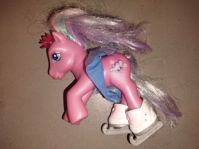 My Little Pony G3 Glitter Glide Skating Earth 2003 no vase | eBay