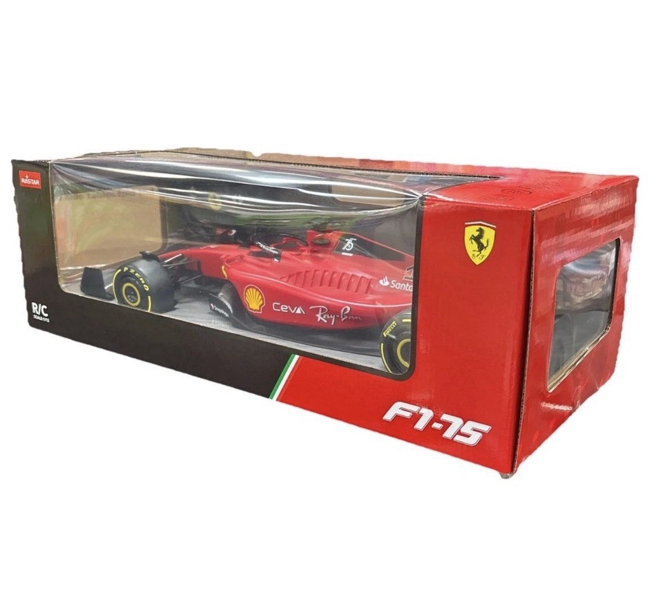 Rastar 1:12 Ferrari F1-75 Remote Control Model Car Ferrari F1 RC Racing ...