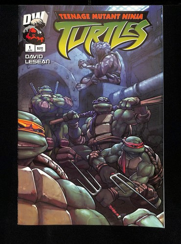 Teenage Mutant Ninja Turtles #1 Cover B Variant Dreamwave Productions ...
