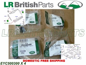 GENUINE LAND ROVER TAILGATE CLIPS RANGE ROVER 03-12 SET OF 4 EYC500300 ...