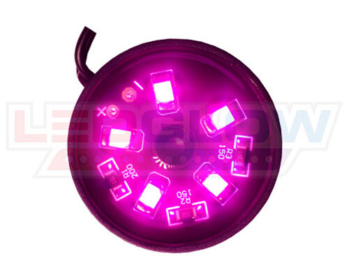 LEDGLOW 8PC PINK POD LED MOTORCYCLE NEON UNDERGLOW LIGHTING LIGHTS KIT ...