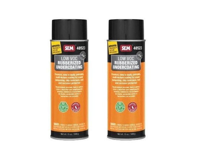 SEM 40523 Low VOC Rubberized Undercoating Textured Spray Coat 19 oz (2 ...