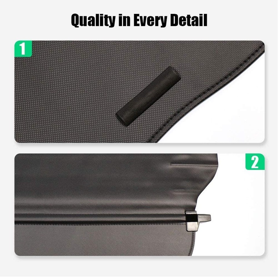 Fit Honda CR-V 2017-2022 Retractable Cargo Cover New Rear Trunk Shield ...