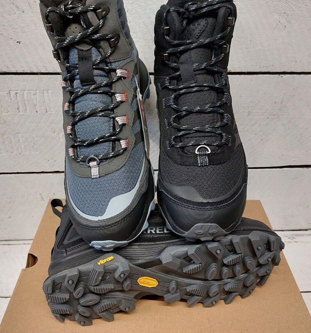 Men's Merrell Moab Speed J066913/J066911 Thermo Mid Waterproof Lace Up ...