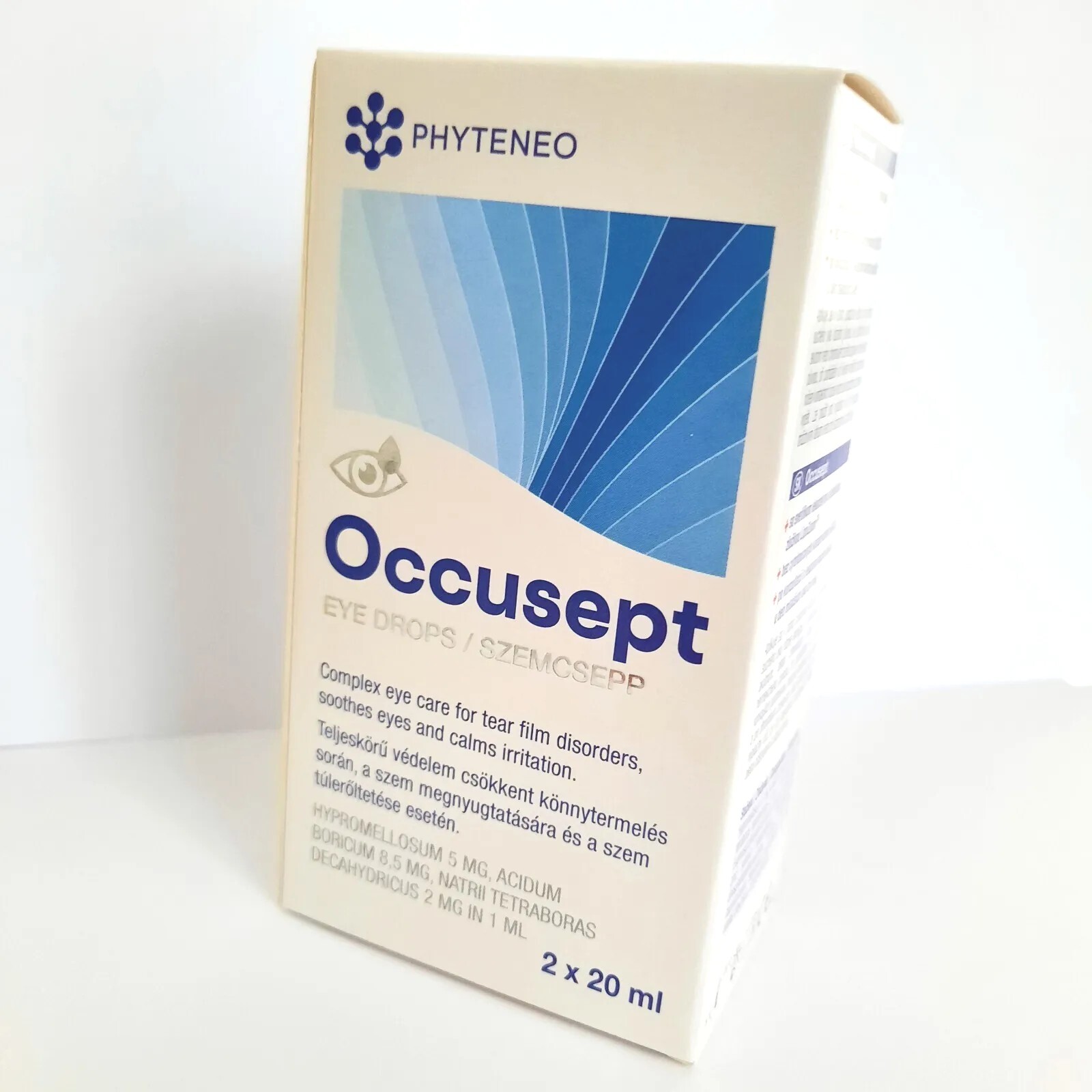 OCCUSEPT Eye Drops 2x 20ml Tear Disorders Visual Tension Stressed Eyes ...