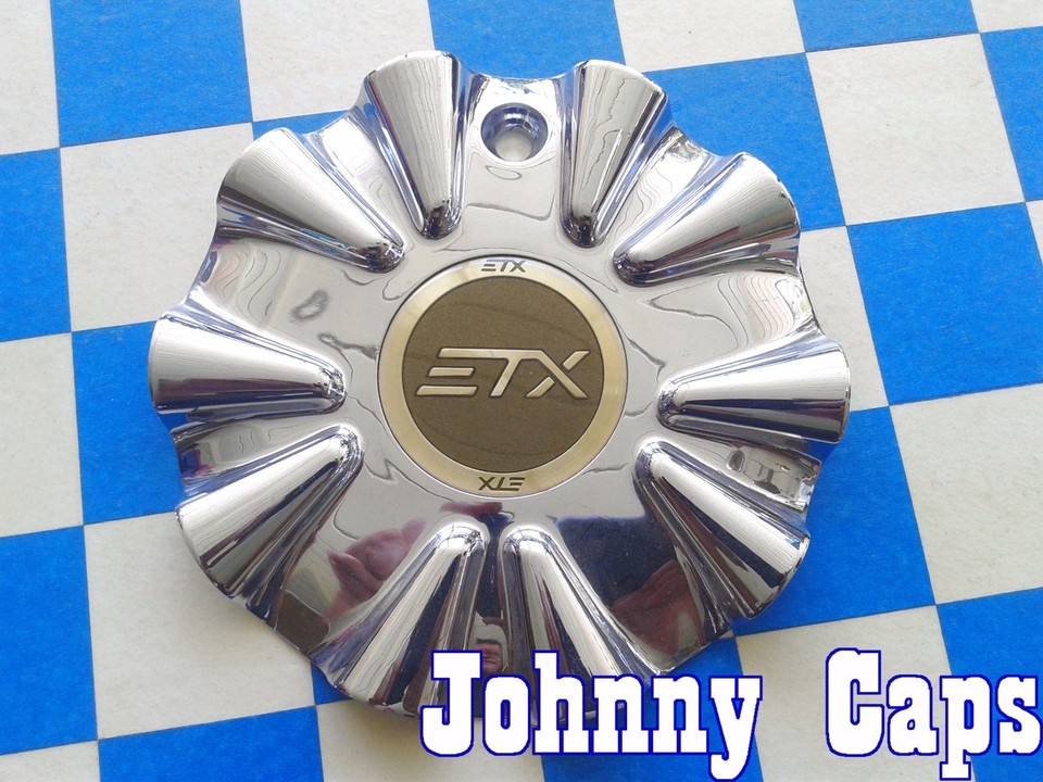 ETX Wheels [37] Chrome Center Caps # 172770B LG Custom Wheel Center Cap ...