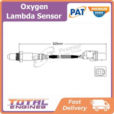 PAT Premium Oxygen Lambda Sensor fits Opel Insignia GA 2.0L 4Cyl A 20 ...