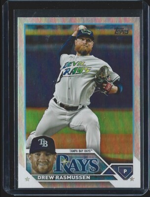 Drew Rasmussen - 2023 Topps Series 2 #449 Rainbow Foil Parallel - Tampa ...