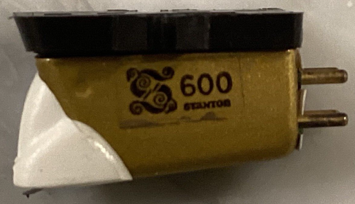 STANTON 600 CARTRIDGE AND NEW GENUINE STANTON N890E ELLIPTICAL STYLUS ...