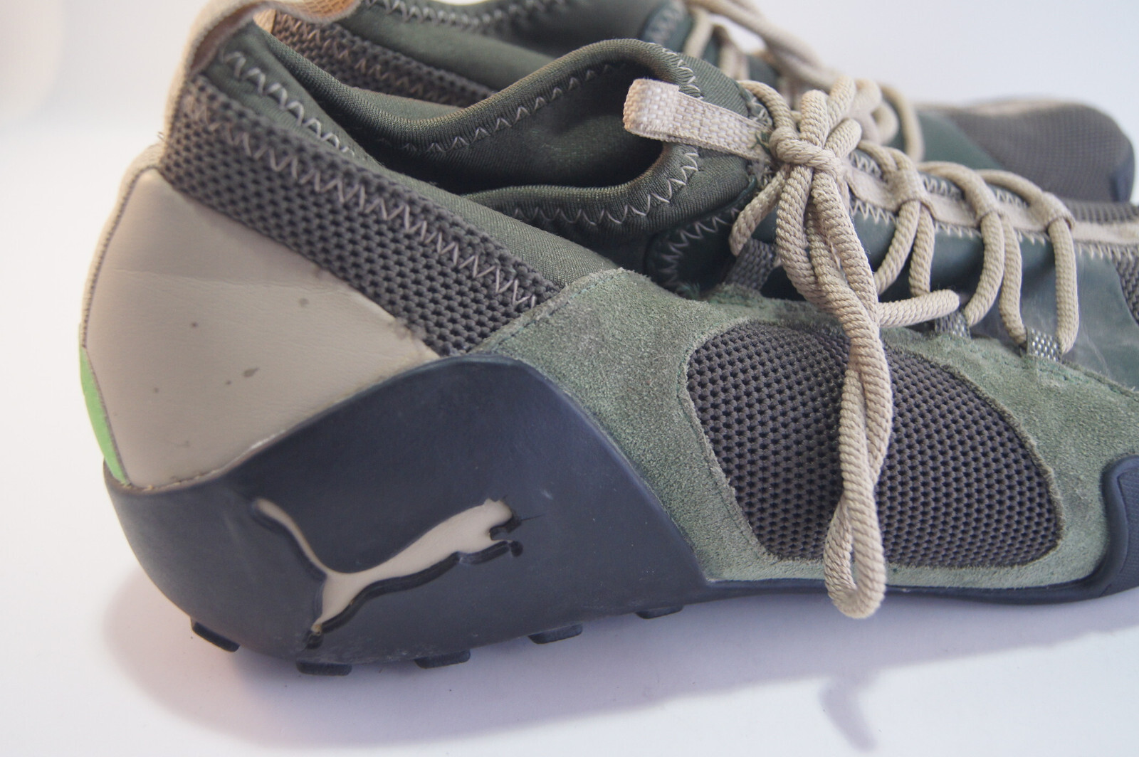 Vintage Puma Athletic Shoes Green CMC-0706 Art No. 343354 03 Size 13 ...