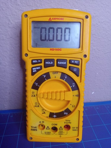 Amprobe HD160C HEAVY-DUTY DIGITAL MULTIMETER (Please Read) | eBay