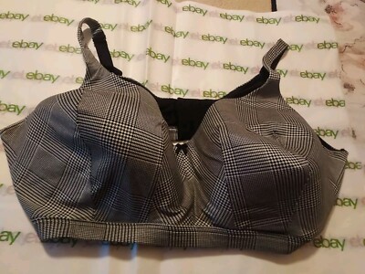 50DD Catherines Comfort No Wire Bra Full Coverage Smoothing Padded ...