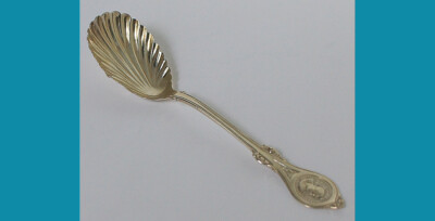 Coin Silver (.900) - Antique Pure Coin Silver Spoon