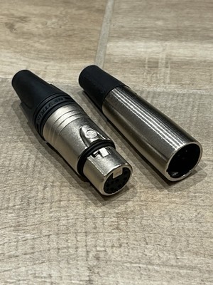6-pin XLRs (1x Switchcraft Male & 1x Neutrik Female) | eBay