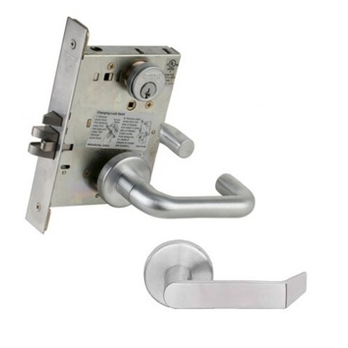 Schlage Lock L9080 06A 625 STOREROOM MORTISE LOCK US26 | eBay