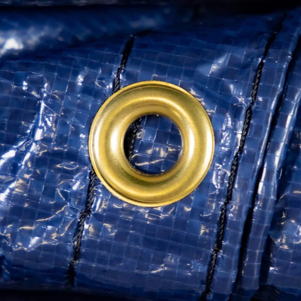 10x16 ft Oval Above Ground Winter Pool Cover Navy Blue UV Resistant ...