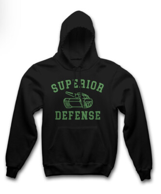 Superior Defense Tank Of Strength SupDef Black Hoodie Kids Grom youth ...