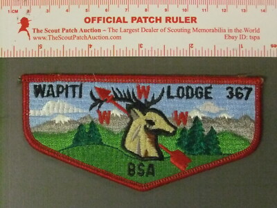 Boy Scout OA 367 Wapiti flap 6600JJ | eBay