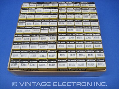 NOS Sylvania 6GH8A (6GH8) Audio Vacuum Tubes - USA - 1970's ($8.95/ea ...