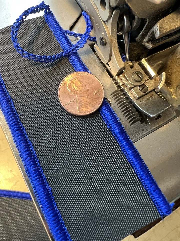 Merrow Narrow Edge Industrial Overlock Machine For Patches | eBay