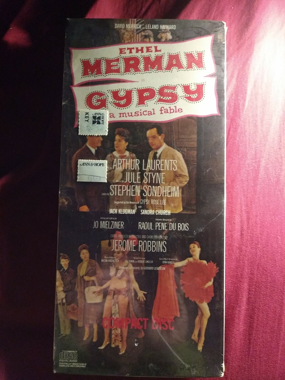 Gypsy Musical Ethel Merman