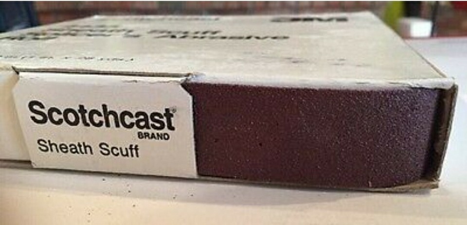 Scotchcast 3M Sheath scuff Spicer's Abrasive role, 1" by 25 yd | eBay