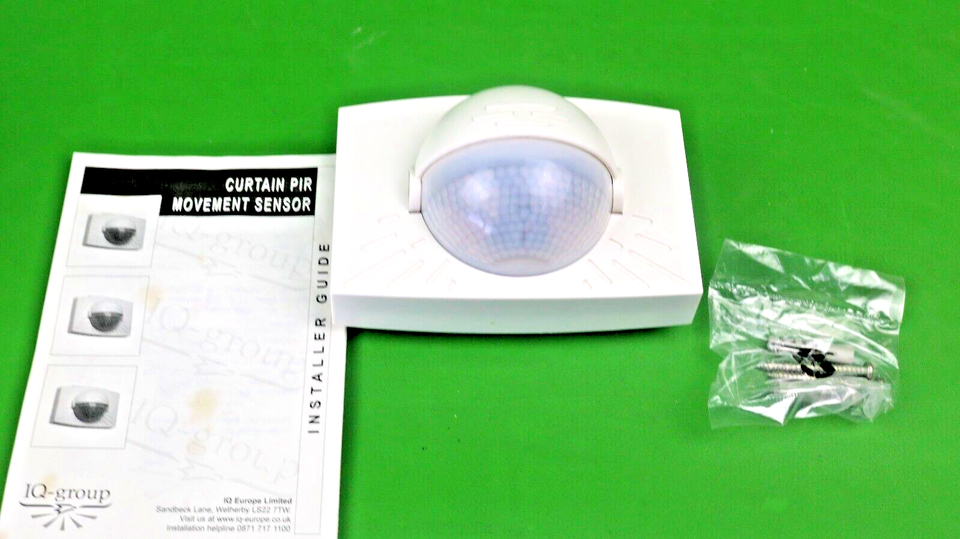 IQ Group Type no-iq-sa-180-od-w curtain pir movement sensor (KS58 ...