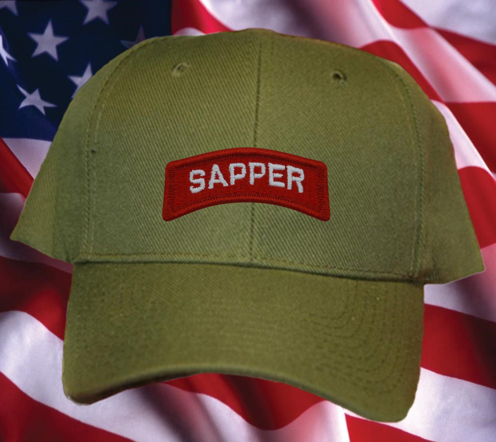 US ARMY SAPPER HAT PATCH CAP ARMY OF ONE VETERAN GIFT USA WOW | eBay