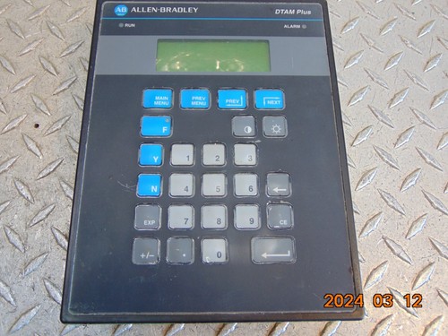 ALLEN BRADLEY 2707-L8P2 SER A REV B DTAM PLUS OPERATOR INTERFACE | eBay