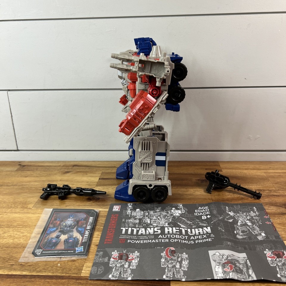 Transformers Titans Return Leader Powermaster Optimus Prime Complete ...