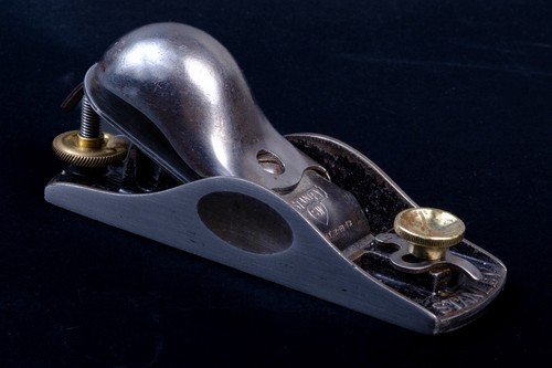 Stanley 18 Block Plane, Sweetheart Knuckle Cap Pat. 2-18-13 Sharp ...