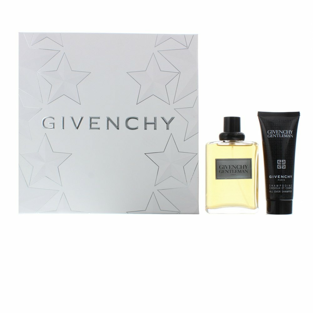 GIVENCHY GENTLEMAN 2 PIECE SET EAU DE TOILETTE 100ML SPRAY. + ALL OVER ...
