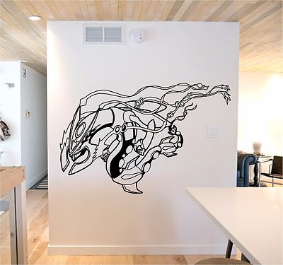 Vinyl Wall Decal. Sticker. Pokemon Mega Rayquaza | eBay