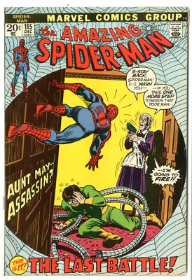 Amazing Spider-Man # 115 FINE VERY FINE December 1972 Romita cover & | eBay