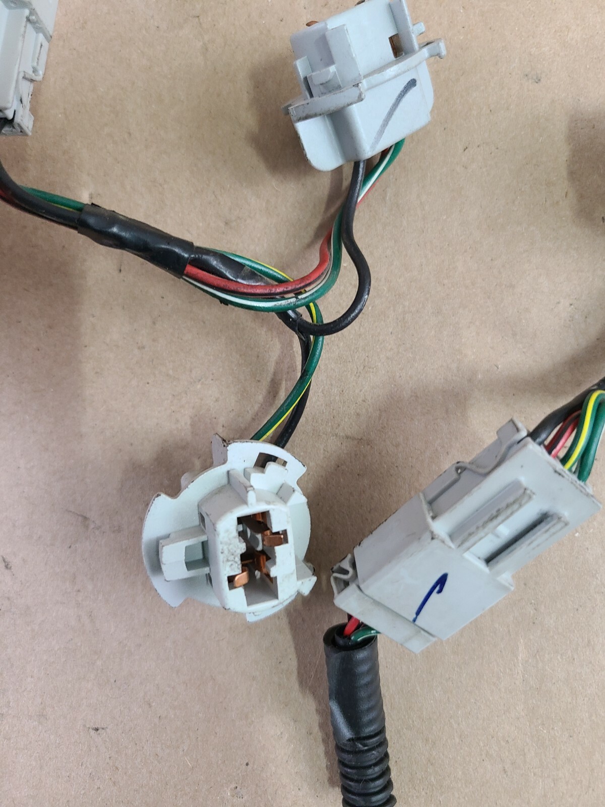 EM1 OEM Honda EK Civic EX SI Coupe Rear Inner Tail Light Bulb Housing ...