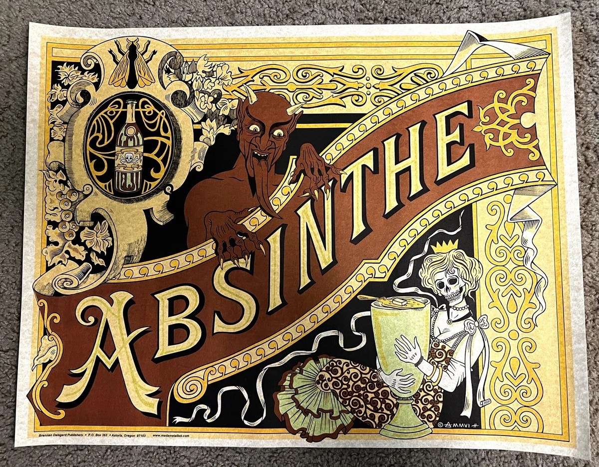 Vintage Absinthe Poster
