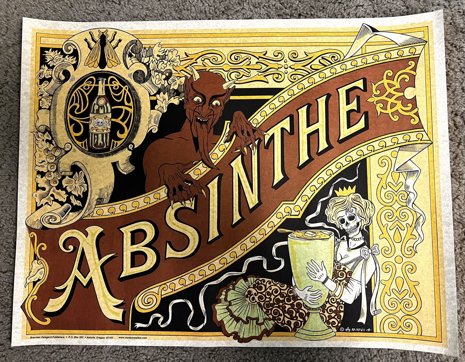 Art Nouveau Posters Absinthe