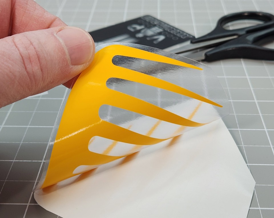 Scallops RC Car Paint Masks - XXX Main Pre-cut Vinyl Stencils ~ NO ...