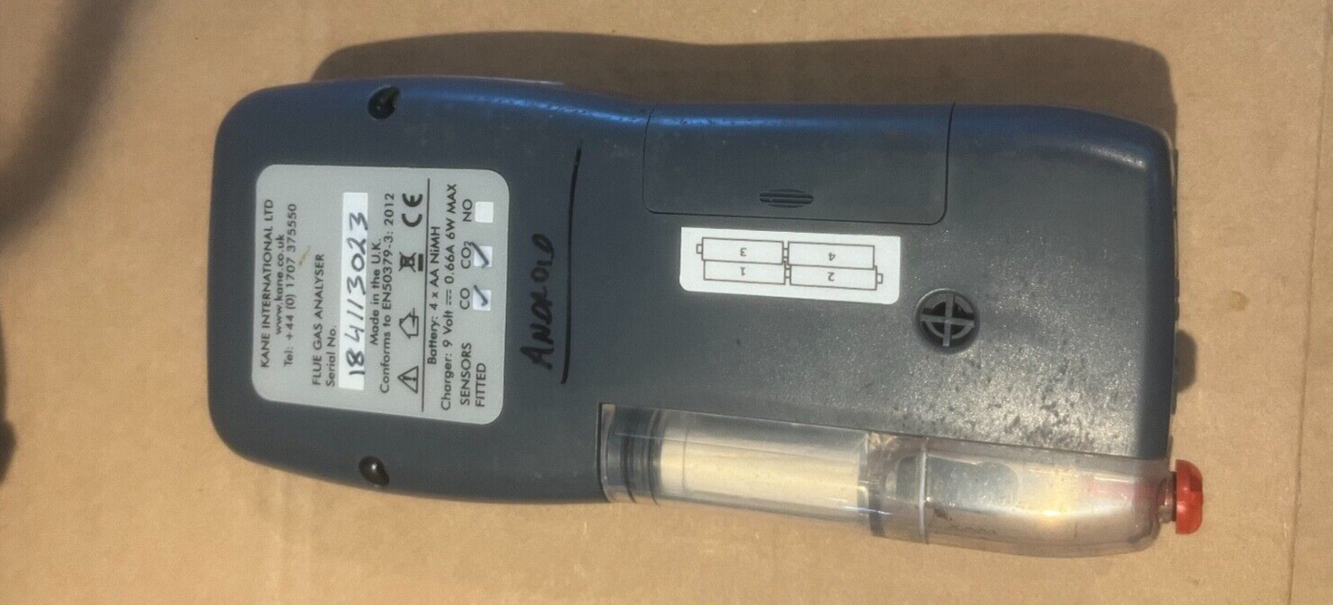 Kane 455 flue gas analyser - Working - Calibration Expired | eBay