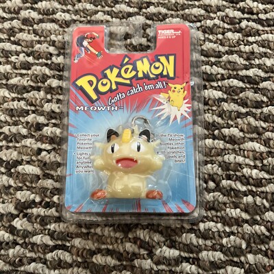 Vintage 1999 Basic Fun Pokemon Meowth Keychain | eBay
