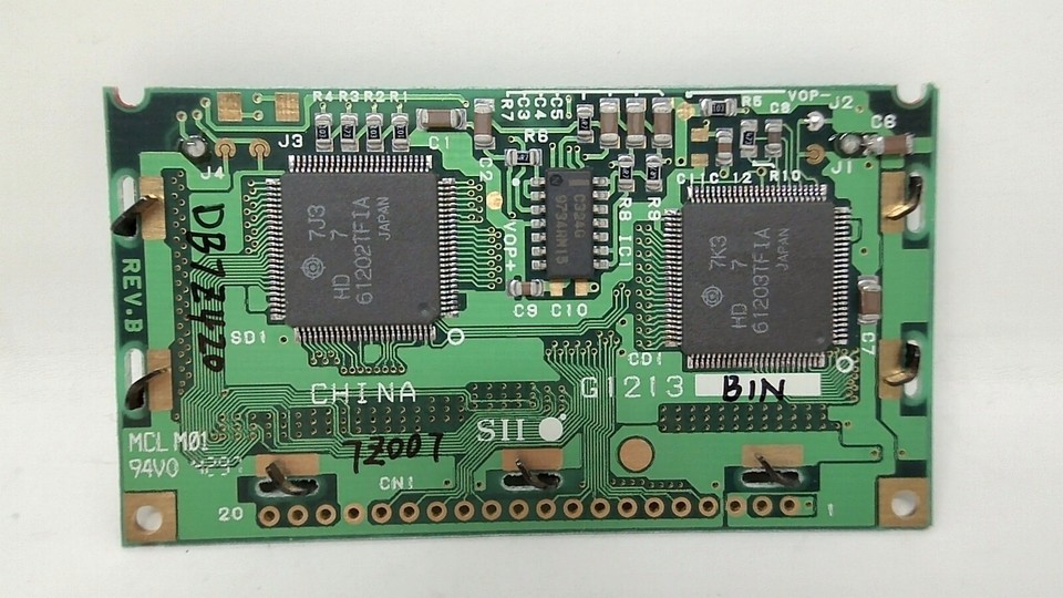 Seiko G1213 MCL M01 94V0 LCD Display Module (DB7Z420) - Brand New | eBay