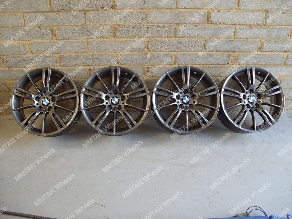 Genuine 18" BMW 3 Series E90 E91 E92 E93 Ferric Grey MV3 193m Wheels ...