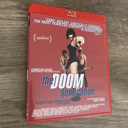 The Doom Generation (Blu-ray Director's Cut) Red Case, Reversible Cover ...