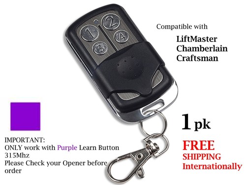 LiftMaster 370LM 371LM 372LM 373LM Compatible Mini Remote Transmitter ...