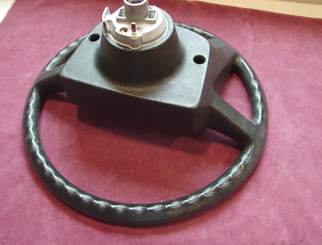 Volvo 240 1990 1991 1992 1993 Black Steering Wheel 3516352 OEM for sale ...